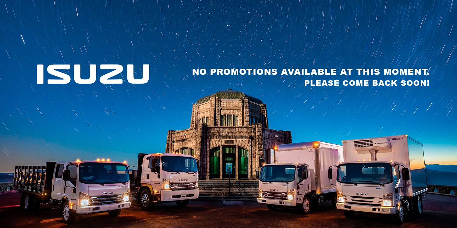 4isuzu Truck Promotions | PTR Truck Center | West Chicago Illinois